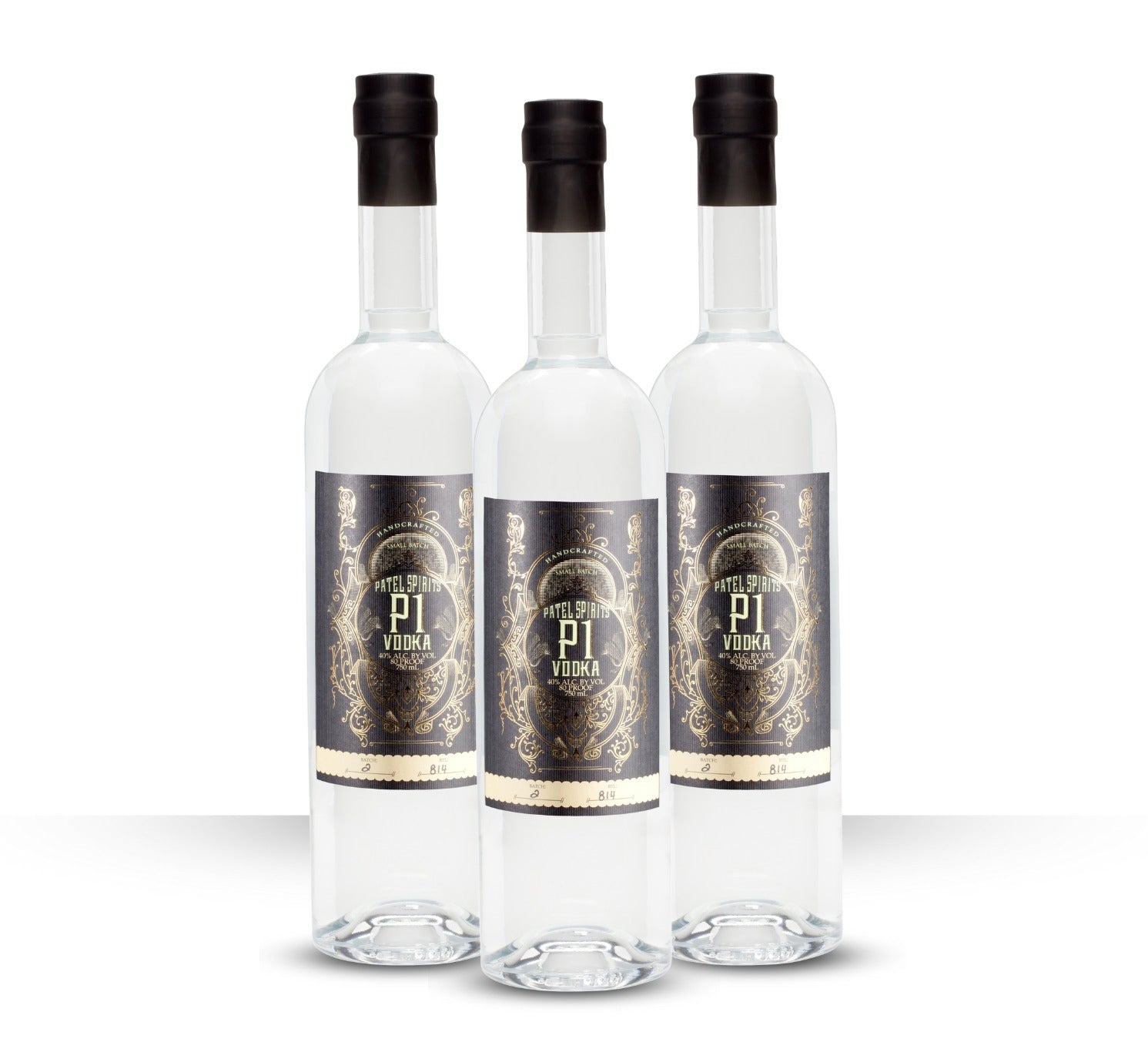 P1 Vodka (750ML) Bundle (3)